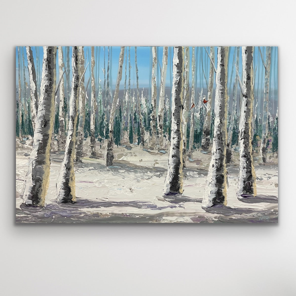 “Cardinal Forest” - Artwork